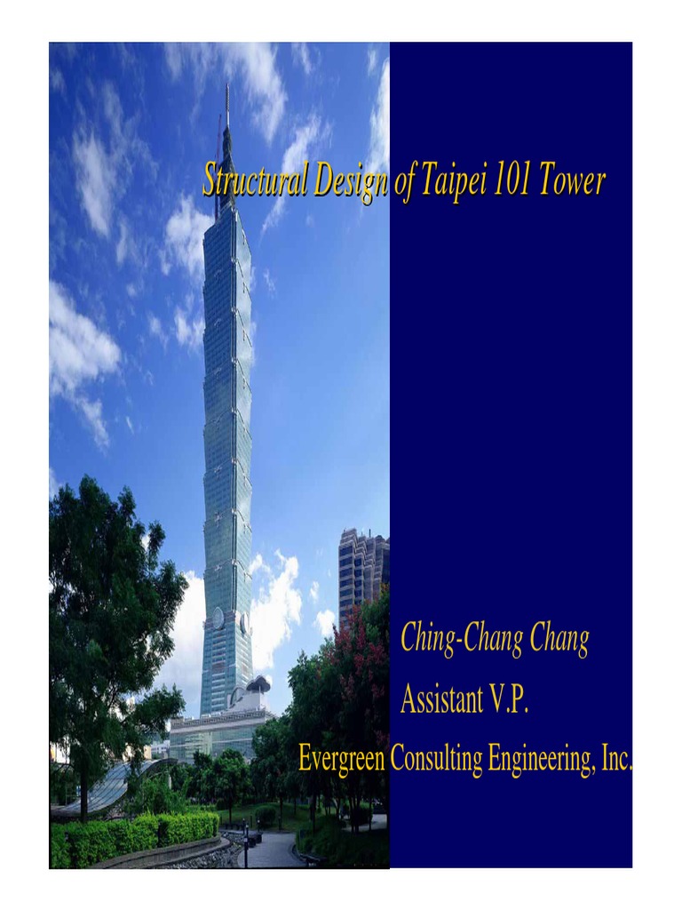 Structural Design of Taipei 101 Tower | Physics | Science