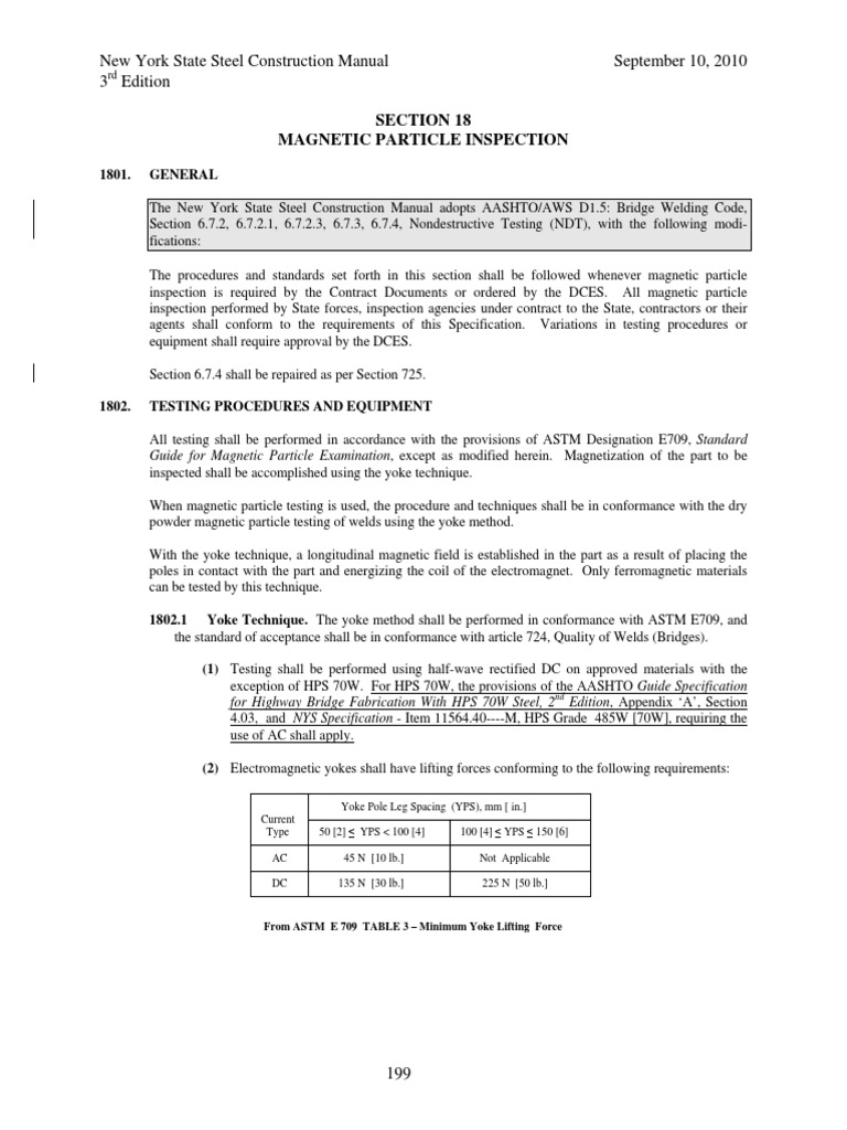MPI PROCEDURE | Nondestructive Testing | Welding