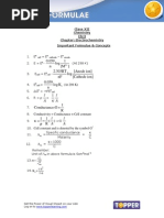 Modern Physics Formula Sheet | PDF | Electron | Atomic Nucleus