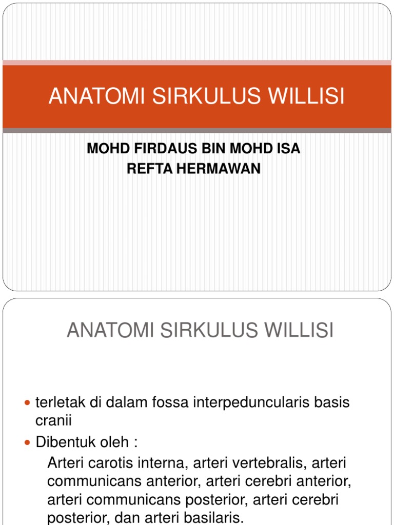 Sirkulus Willisi | PDF