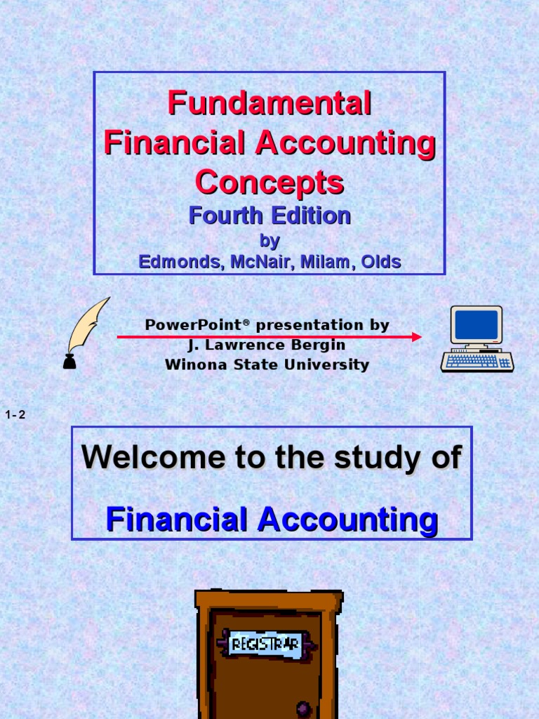 ch01 Fundamental of Financial Accounting by Edmonds (4th Edition ...
