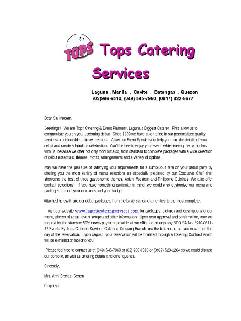 Debut Proposal | PDF