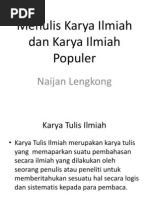 Pengertian dan Contoh Karya Saduran | PDF