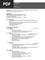 Painter CV Painter CV Template Word | PDF