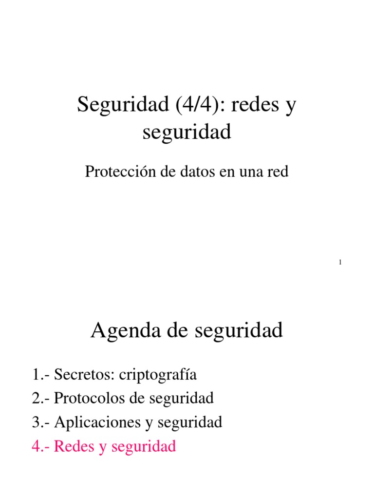 Seguridad 4 | PDF | Red privada virtual | Cortafuegos (informática)