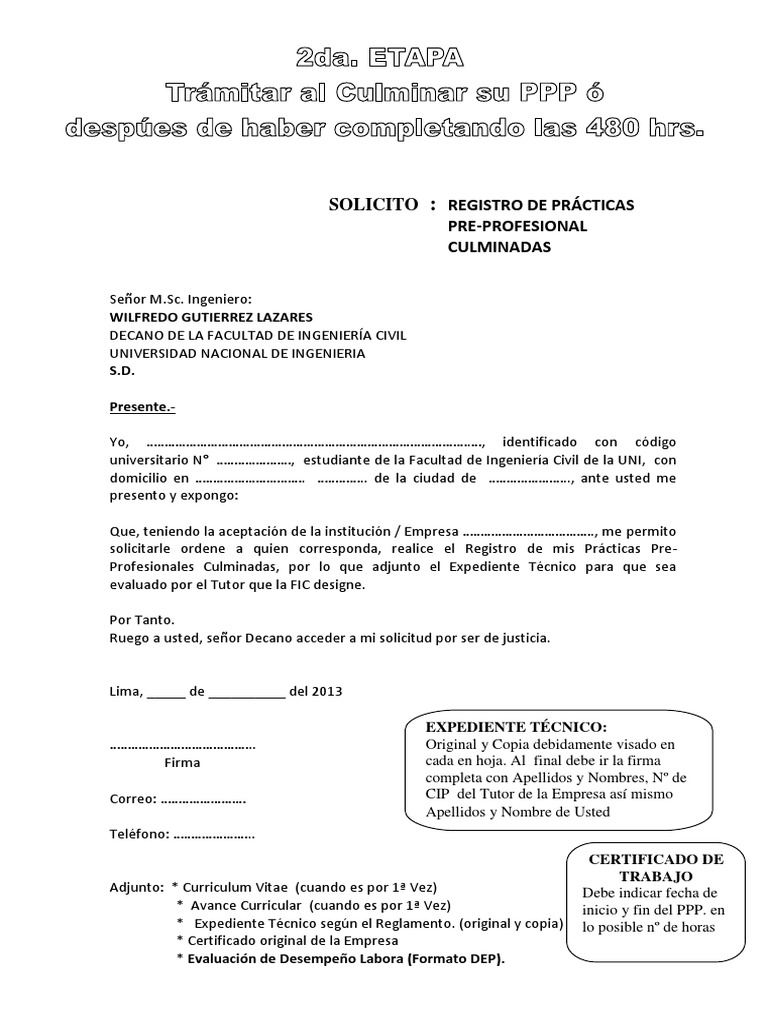 Modelo de Solicitud de Ppp. Culminadas1 | PDF | Tecnología e ingeniería