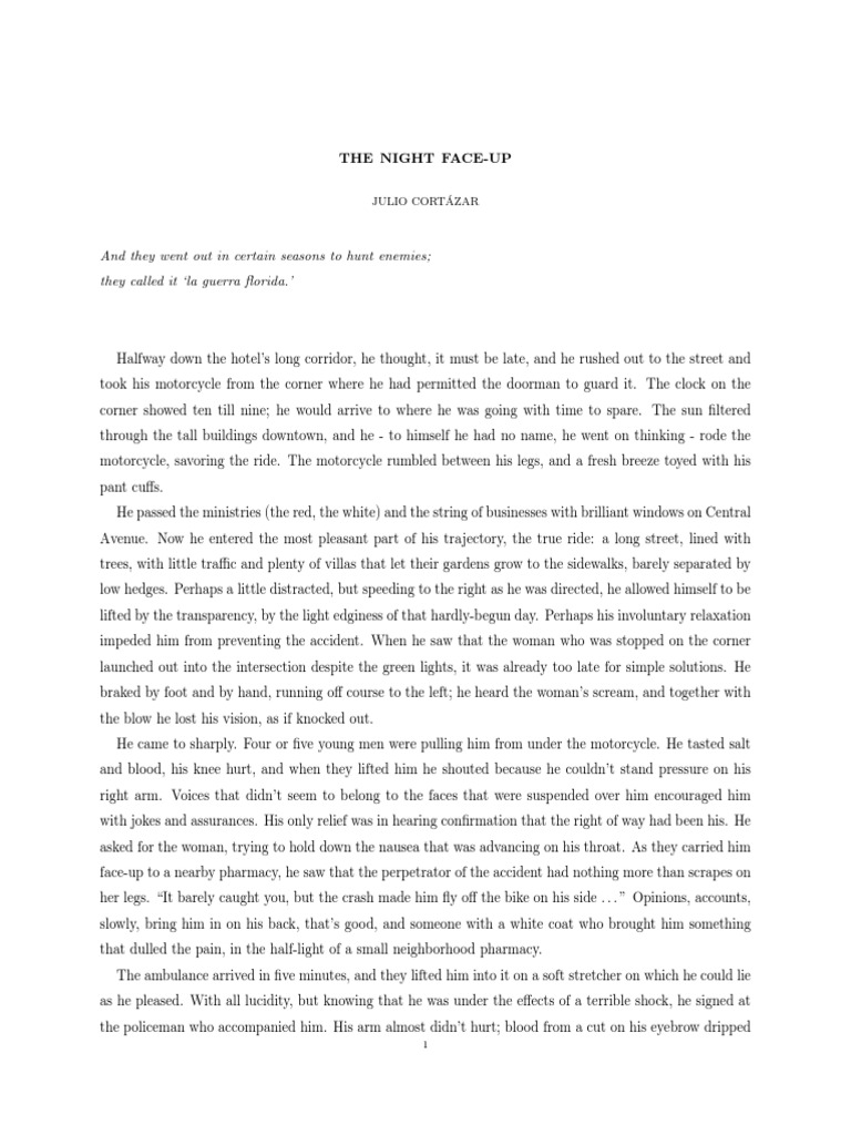 The Night Face-Up | PDF | Sleep | Nature