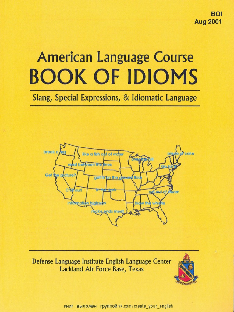 Book of Idioms | PDF | Idiom