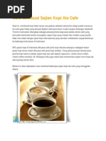 Sop Coffee Shop | PDF