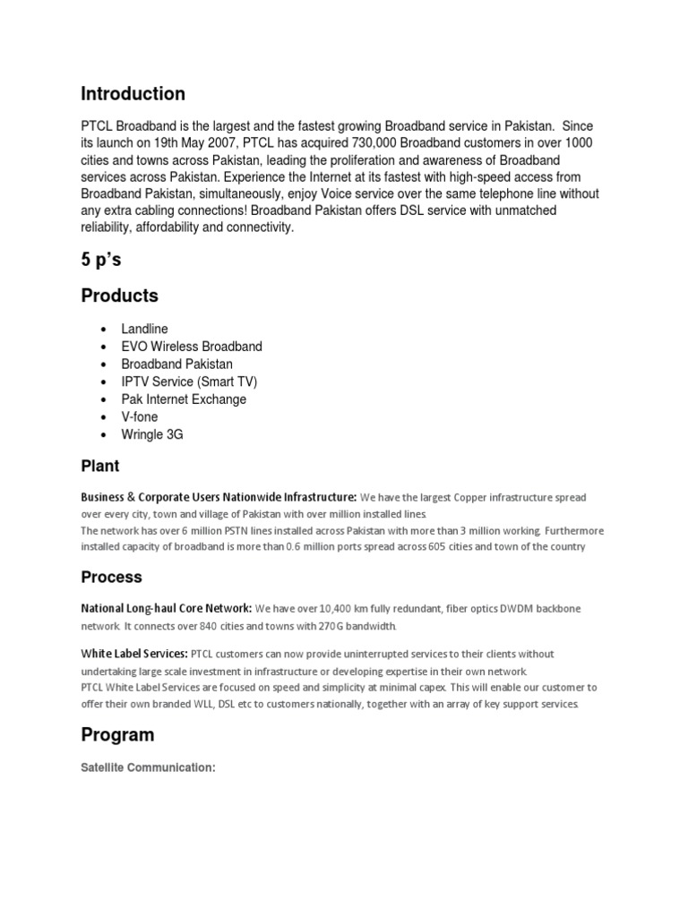 Opm Assigmnt | PDF | Internet Access | Iptv