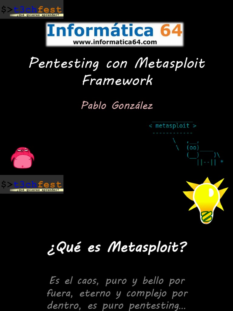 Metasploit y Pentesting PDF | PDF