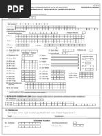 (JPJ K3) Borang Penyata Pertukaran Milikan Kenderaan Motor Secara Sukarela Oleh Pemunya ...