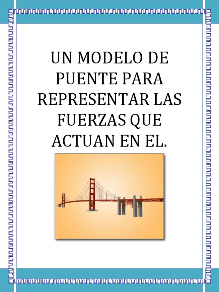 Un Modelo de Puente | PDF | Puente | Hormigón