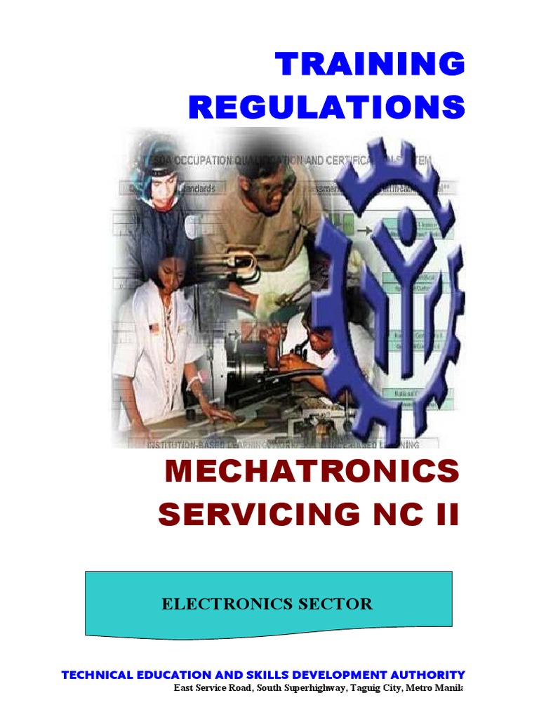 Mechatronics Servicing NC II Overview | PDF | Occupational Safety And ...