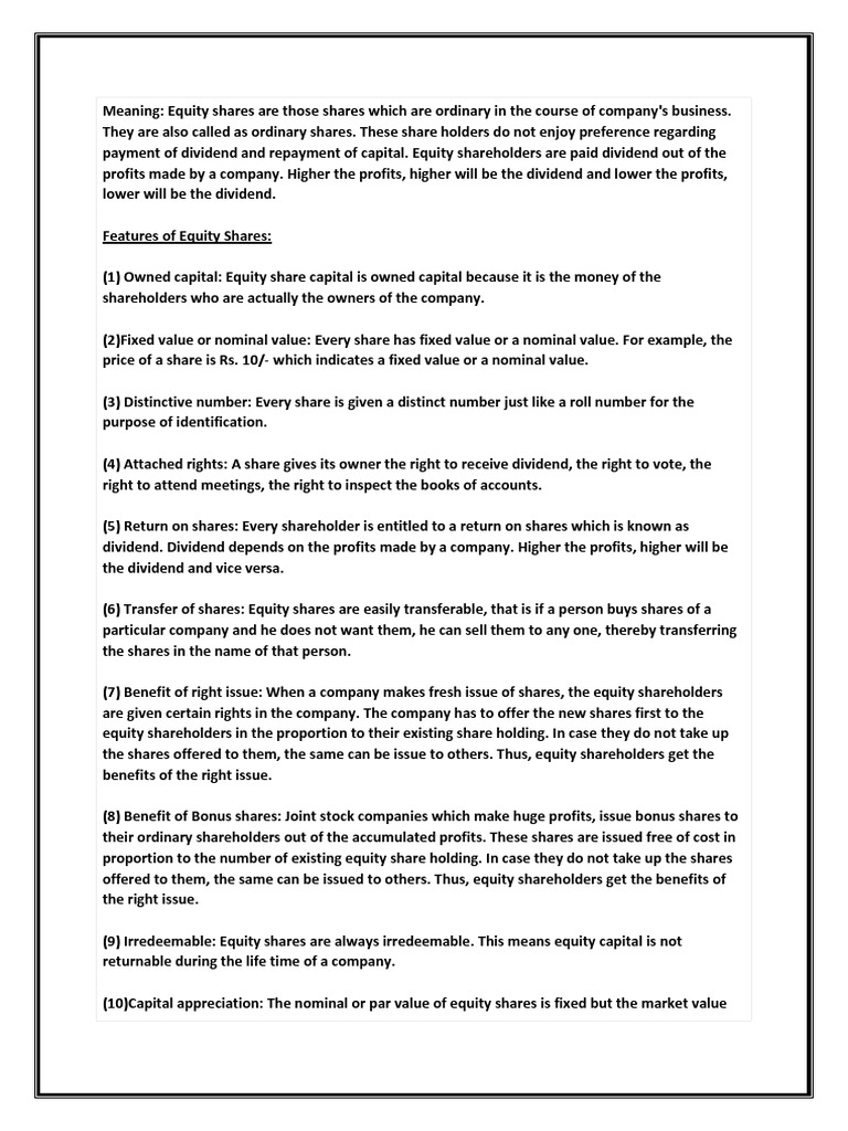 Debenture | Certificate Of Deposit | Stocks | Free 30-day Trial | Scribd