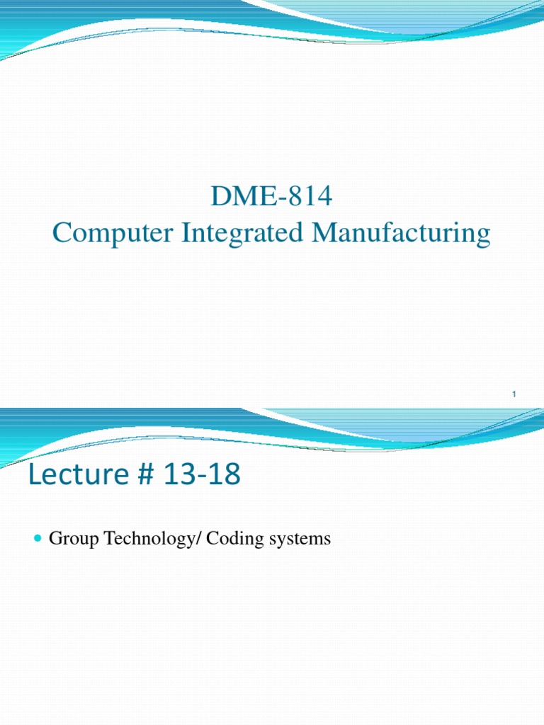 Group Technology | PDF | Production And Manufacturing | Science