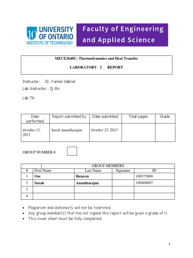 Lab 2 Report Thermodynamics | PDF | Gas Compressor | Gas Turbine