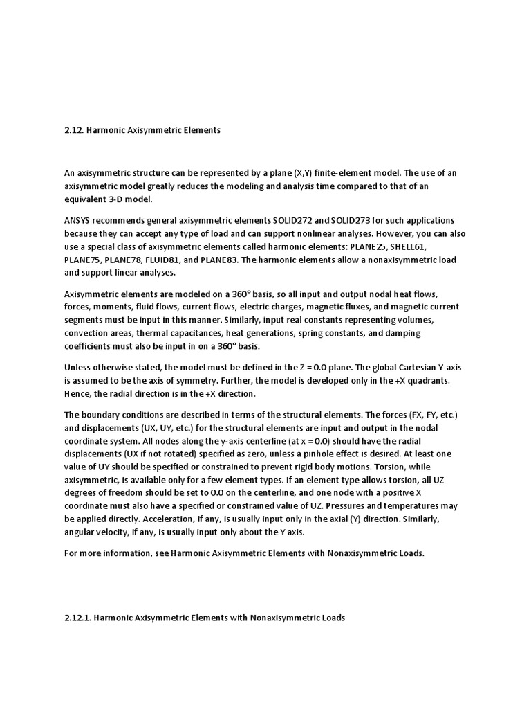 Harmonic Elements | Download Free PDF | Rotation Around A Fixed Axis ...