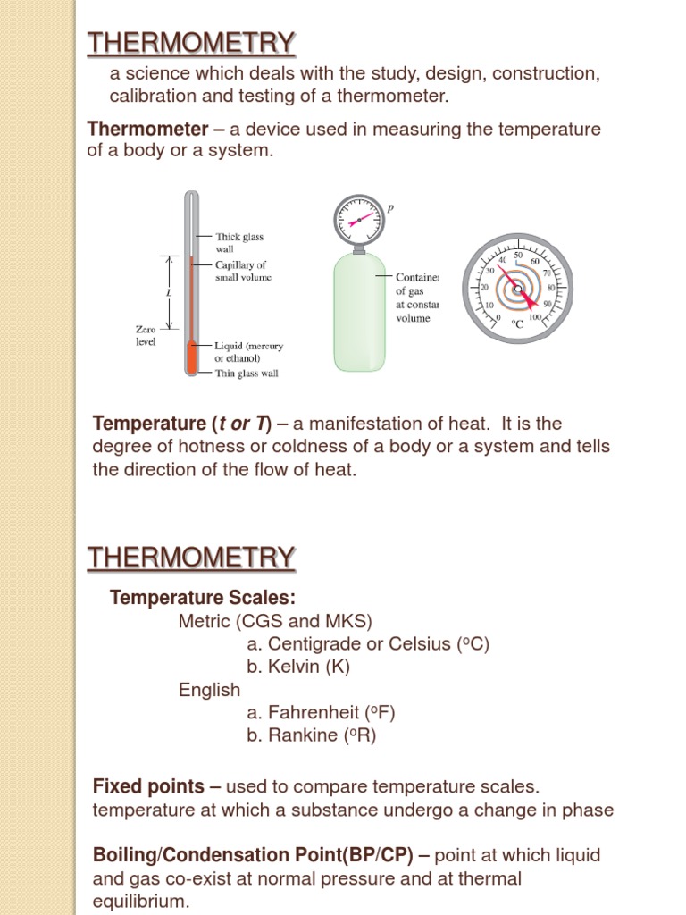 Thermometry and Thermal Expansion | PDF | Thermal Expansion | Temperature