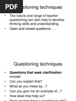 The Six Types of Socratic Questions | PDF | Critical Thinking | Question