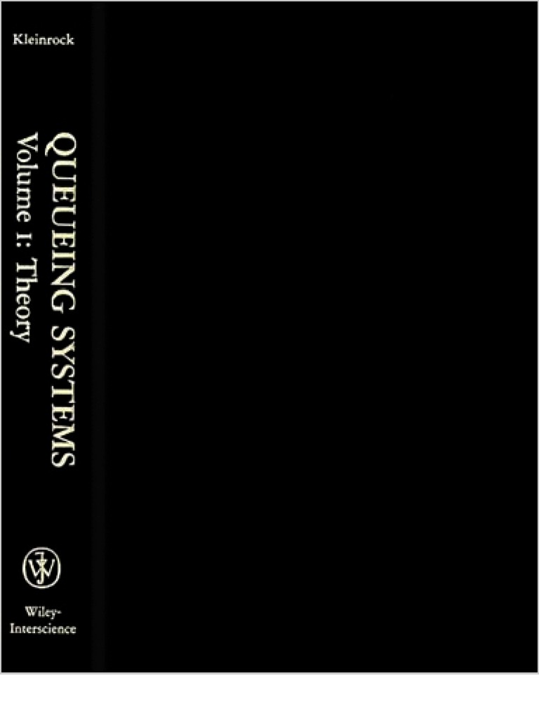 OCR Wiley - Kleinrock - Queueing Systems (1975) | PDF | Markov Chain | Stochastic Process