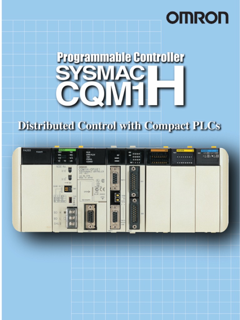 Cqm1 Cqm1h Manual | PDF | Power Supply | Programmable Logic Controller