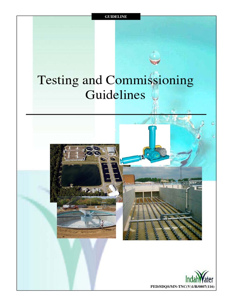 Testing Commissioning | Specification (Technical Standard) | General ...