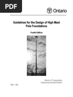 15 - High Mast Light Pole Foundation Design | PDF | Foundation ...