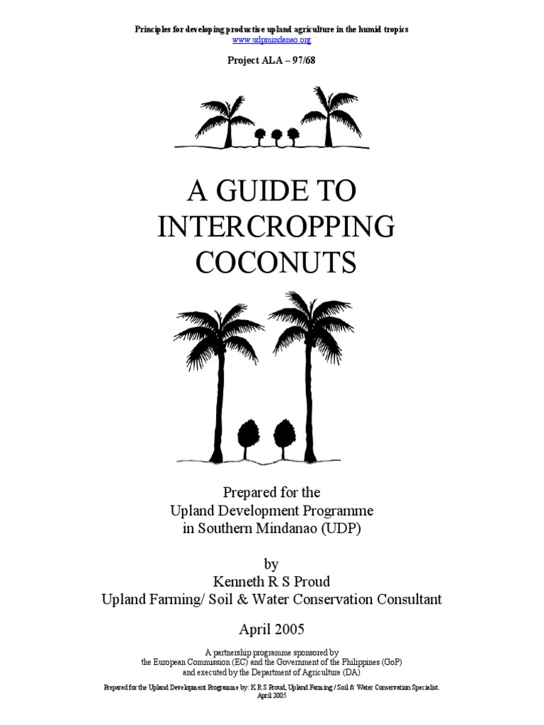 18 A Guide To Intercropping Coconuts | PDF | Coconut | Mulch