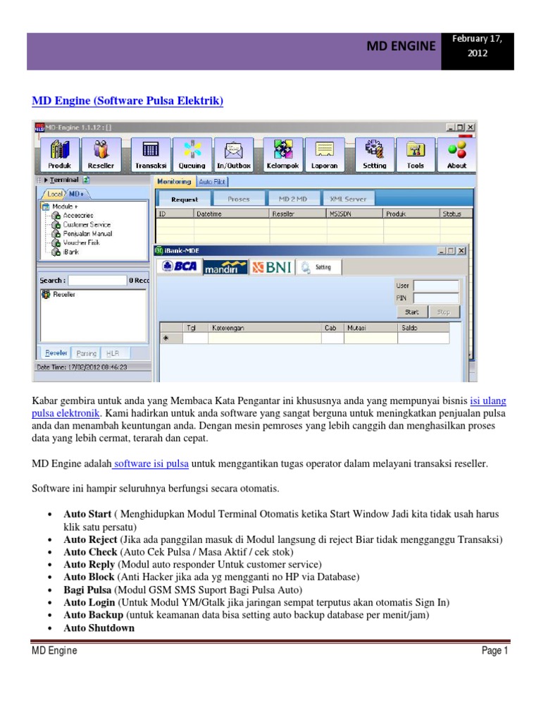 Cara Install MD Engine | PDF | Komputer