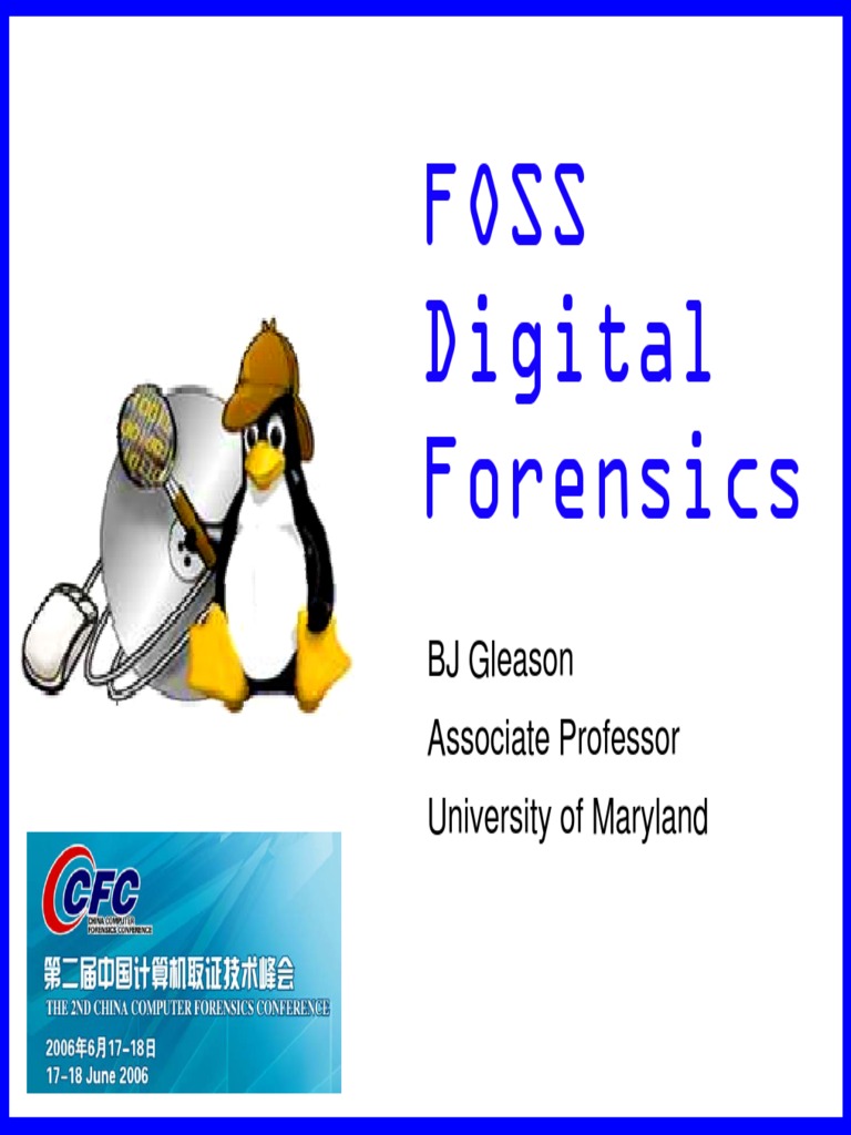 Foss Digital Forensics | PDF