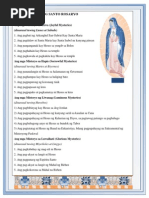 Tagalog Rosary Guide | PDF