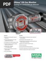 MSA Fixed Gas & Flame Detection Overview | PDF | Oxide | Chemistry