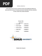 Panduan Penulisan Skripsi Binus 2024 | PDF