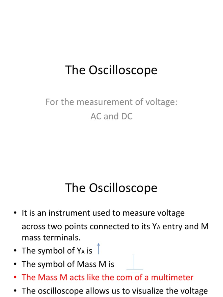 Oscilloscope Basics for Beginners | PDF | Voltage | Direct Current