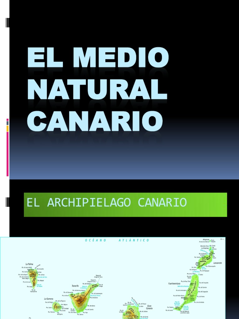 El MEDIO NATURAL CANARIO | PDF | Islas Canarias | Clima