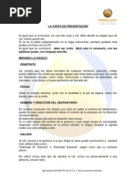 Carta con Anexos: Ejemplo Práctico | PDF
