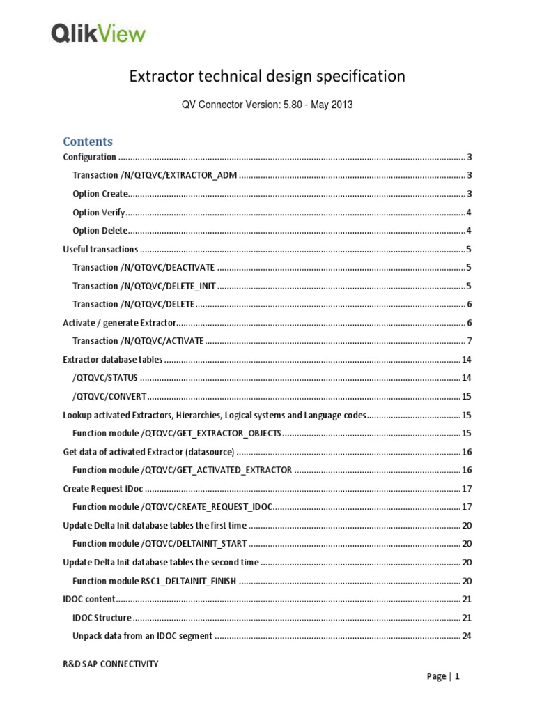 Extractor Technical Design Specification | PDF | Parameter (Computer Programming) | Electronic ...