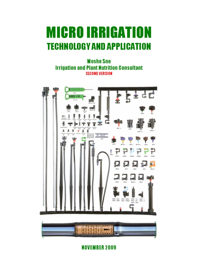 Micro Irrigation - Technology and Applications | PDF | Irrigation | Soil