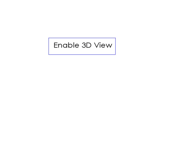 How to Enable 3D View | PDF
