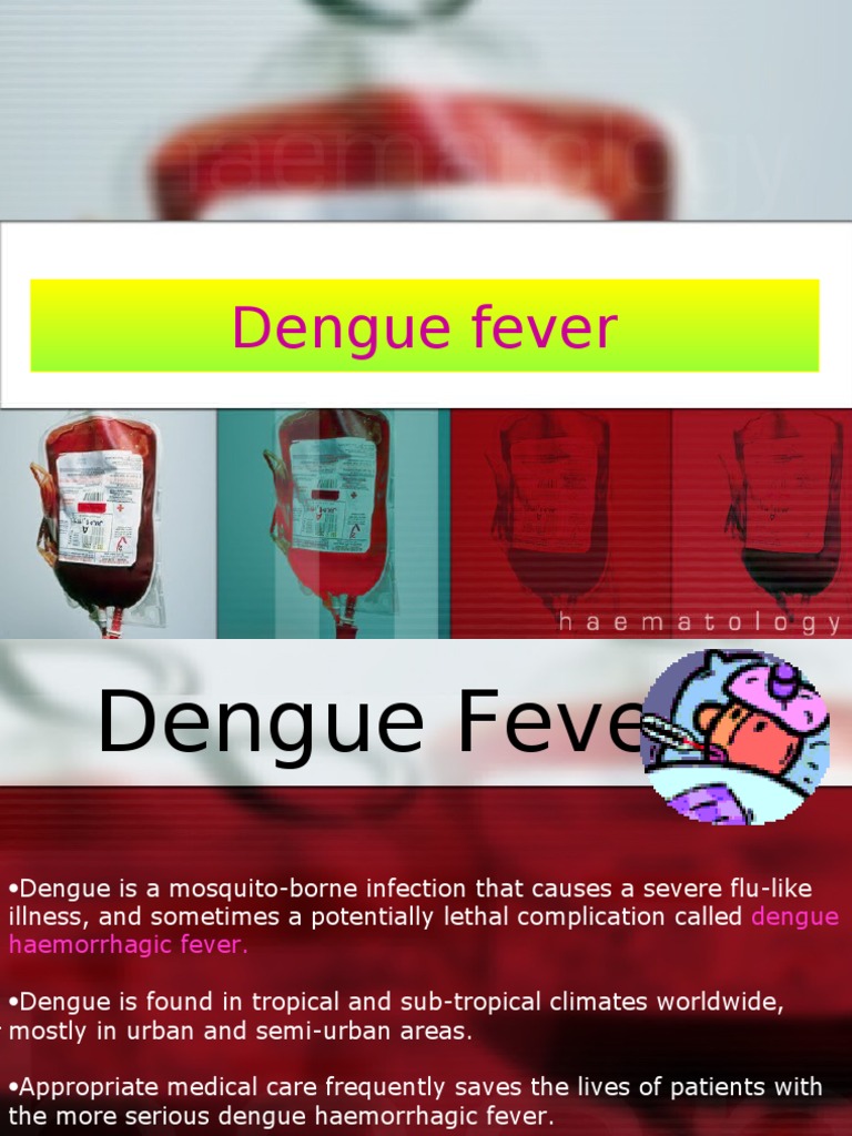 Presentation Dengue Fever | PDF | Health Sciences | Medical Specialties