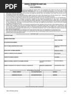 General Instructions:: General Information Sheet (Gis) | PDF ...