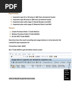 SAP QM - Dynamic Modification Rule | PDF