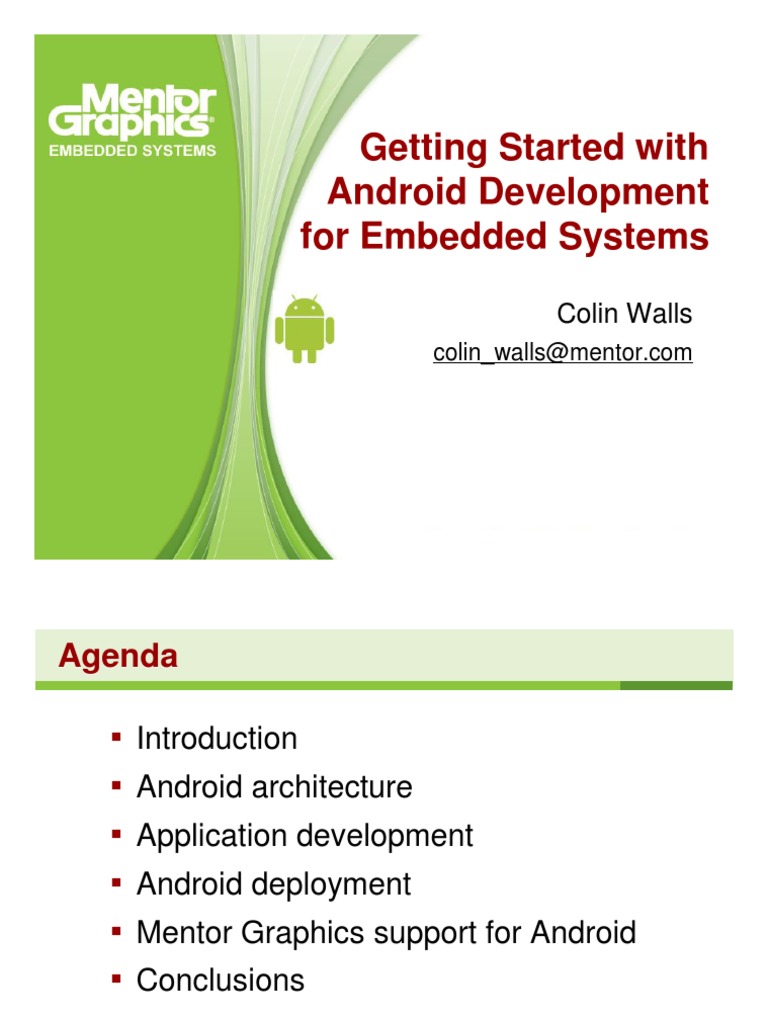 Getting Started With Android Pdf Android Operating System Java Programming Language