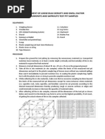 Swell Factor and Shrinkage Factor | Soil | Density
