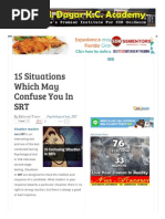 SRT Practice Set - 1 | PDF