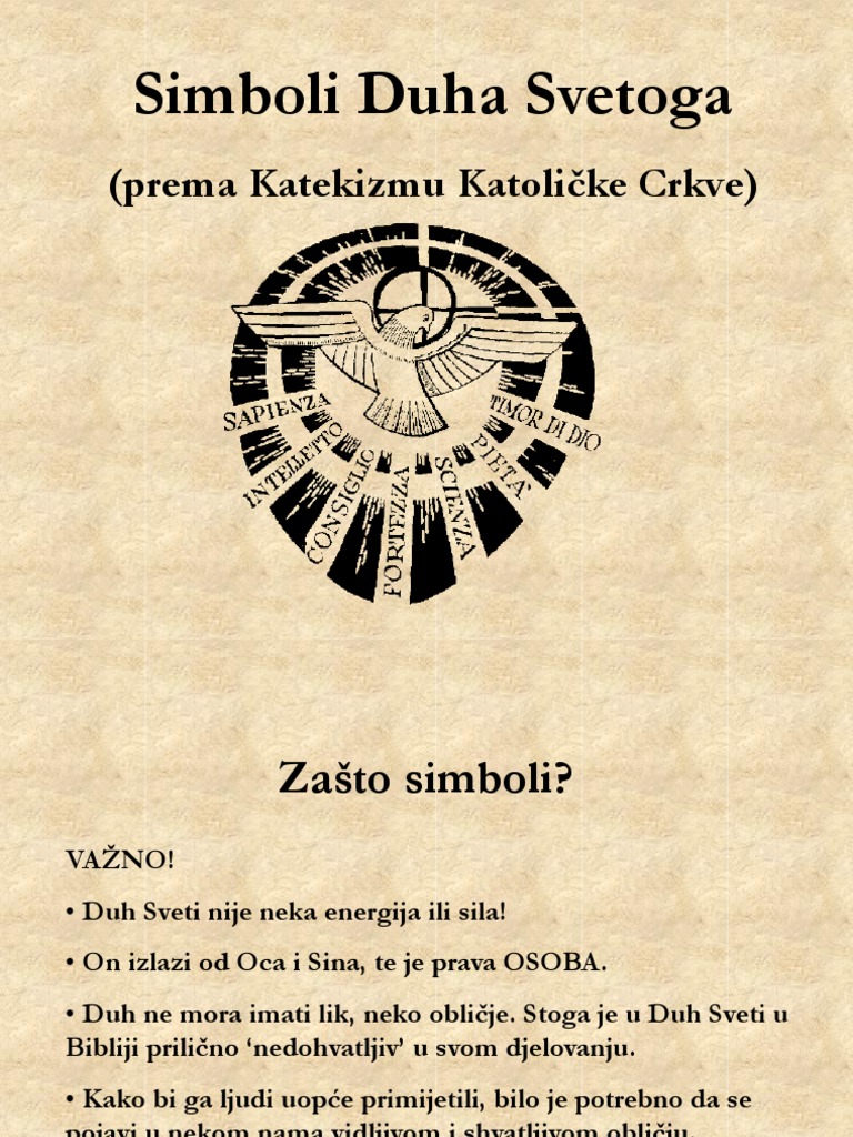 Duh Sveti - Simboli | PDF