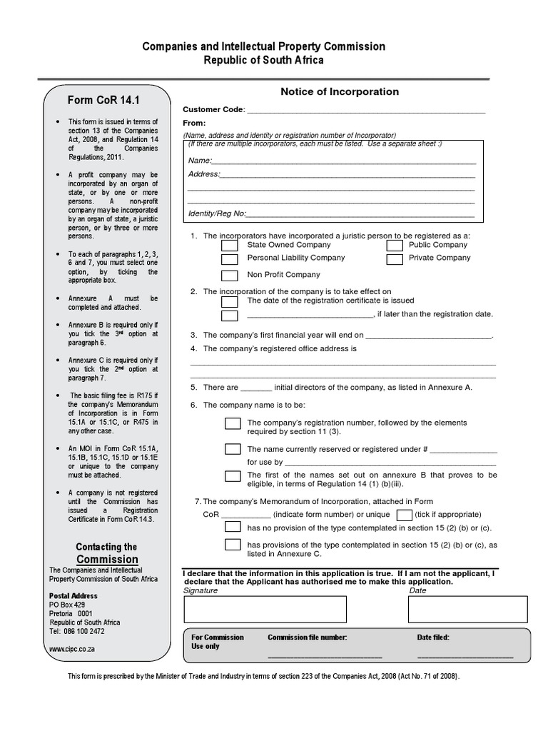 Cor14 1 | PDF | Nonprofit Organization | Legal Personality