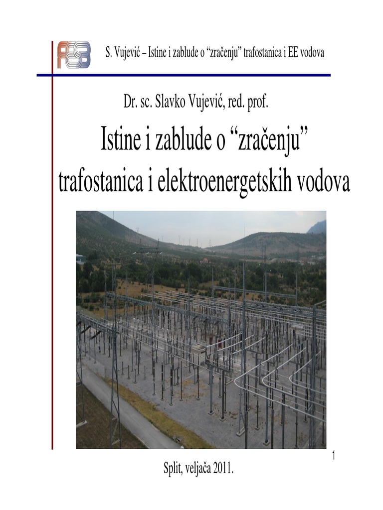 Istine I Zablude o Zracenju TS I EE Vodova | PDF