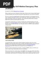 MARPOL ANNEX 1 Regulation 37 SOPEP | PDF